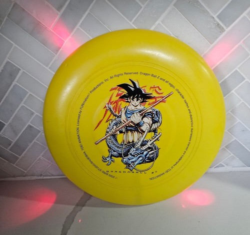 Rare Dragon Ball Z Goku Energy Blast Light Up Frisbee Vintage ...