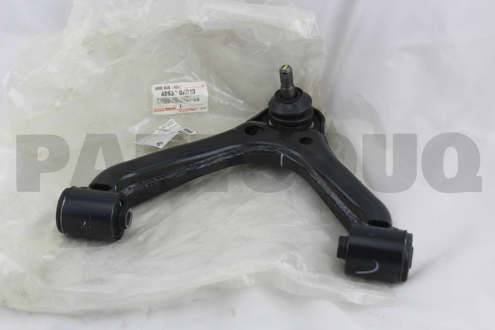 486300K010 Genuine Toyota ARM ASSY, FRONT SUSPENSION, UPPER LH 48630 ...