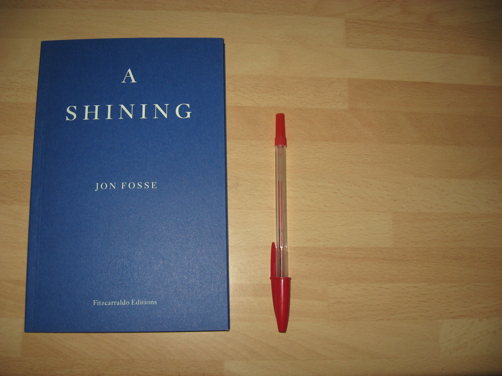 Jon Fosse 1st print A Shining Nobel Prize Literature Winner 2023 new ...