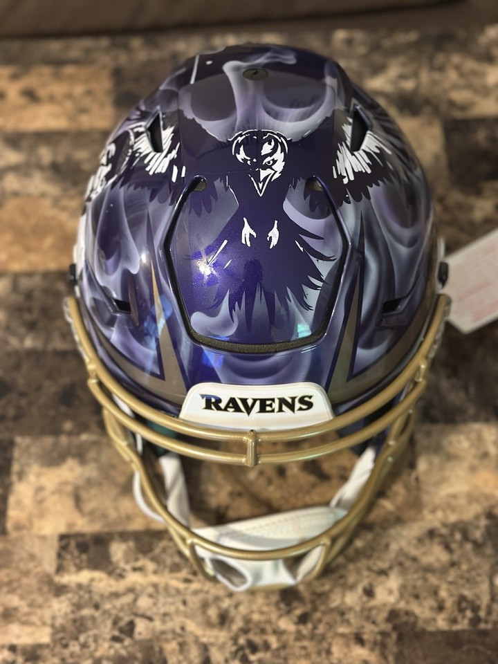 Ray Lewis Signed Custom Painted SpeedFlex | eBay