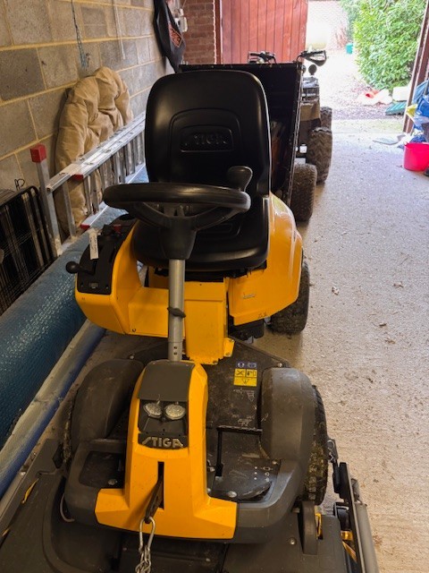 Stiga Park 720 PW Front Cut Mulcher Ride On Mower | eBay UK