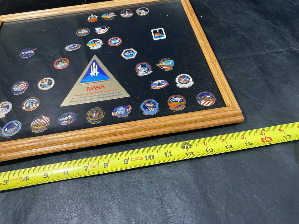 NASA collector pin set Official Astronaut Crew insignias Cloisonne pins ...