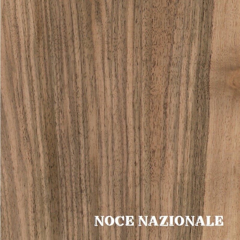 Bordo tranciato impiallacciatura in legno Noce Nazionale senza colla H ...