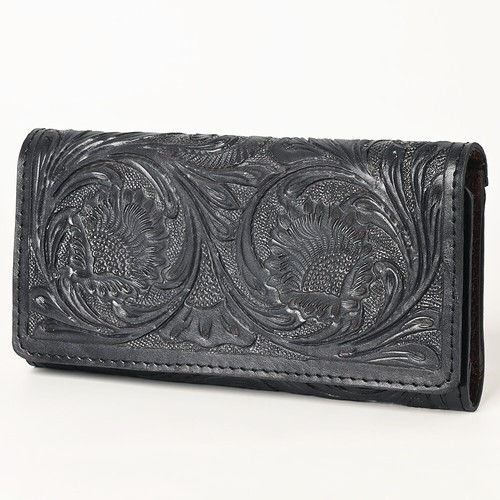 KB OHLAY WALLET Hand Tooled Genuine Leather women bag western handbag ...