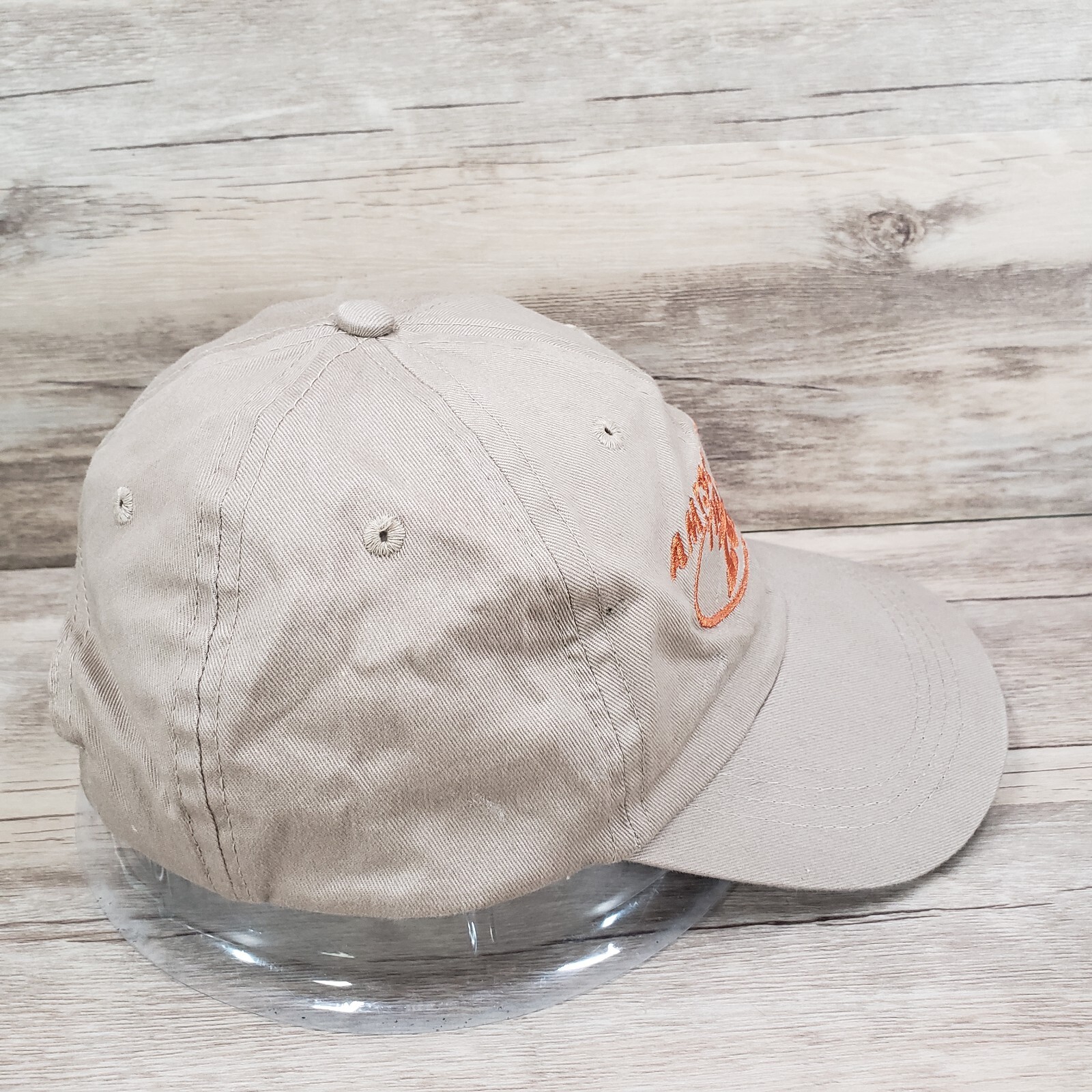AM 1300 The Zone KVET Hat Cap Strap Back Adjustable Chino Orange Logo ...