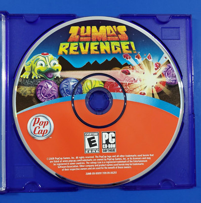 Pop Cap Zuma's Revenge Peggle PC MAC CD Rom Game 2009 Disc Only ...