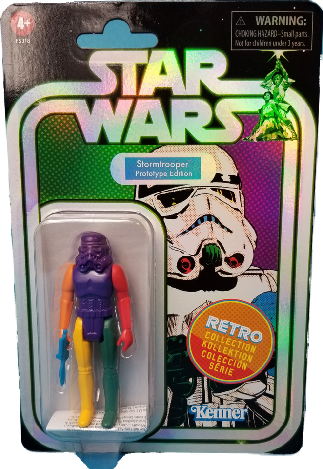 Star Wars Retro Collection Edition PROTOTYPE STORMTROOPER Purple Red OR ...