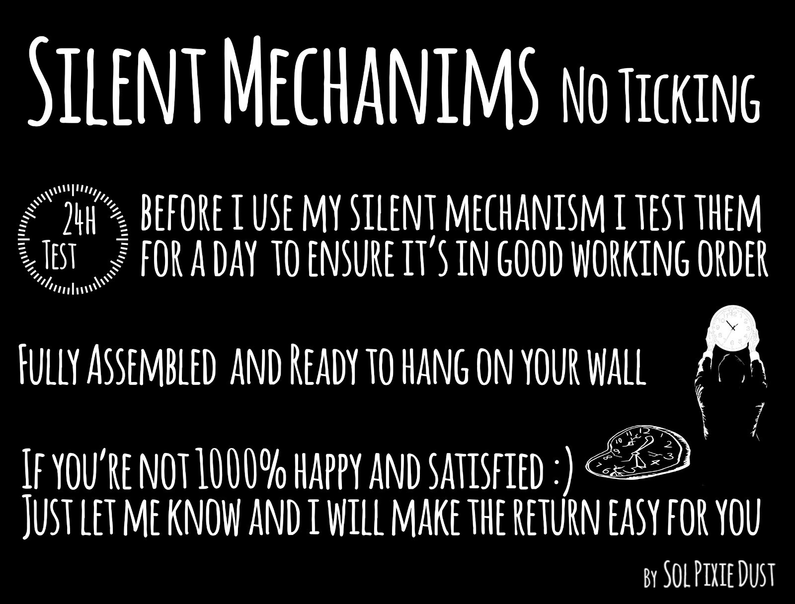 Dumbo Silhouette - Wall Clock | eBay UK