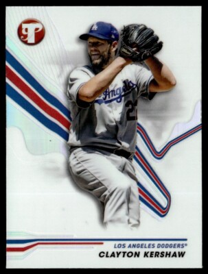 2024 Topps Pristine Refractor Clayton Kershaw (B) Los Angeles Dodgers #110 | eBay