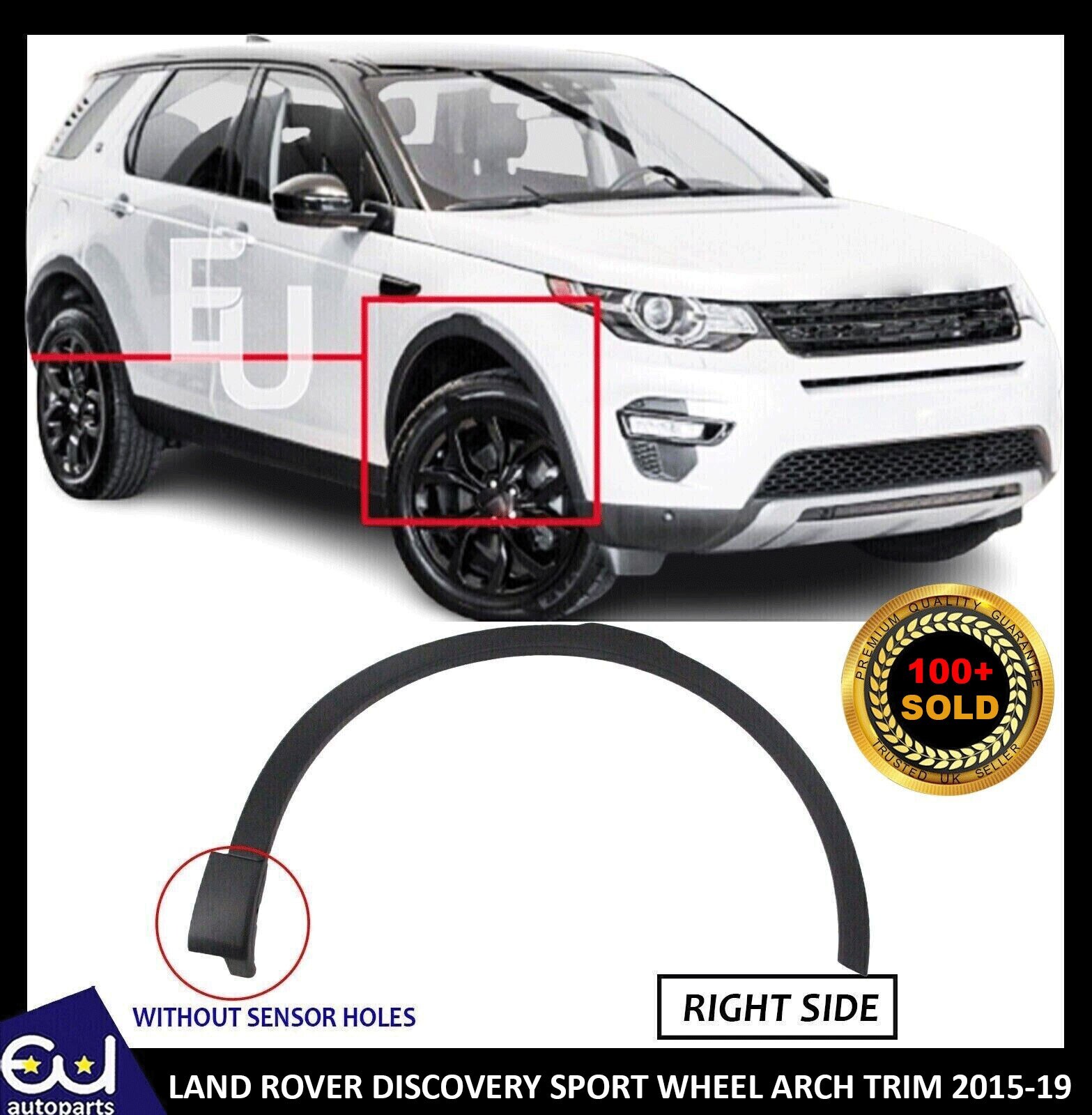 FOR LAND ROVER DISCOVERY SPORT L550 RIGHT FRONT WHEEL ARCH TRIM ...