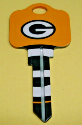 🏈 2025 NFL GREEN BAY PACKERS KWIKSET KW1, KW10, KW11 UNCUT KEY BLANK 🏈 ...