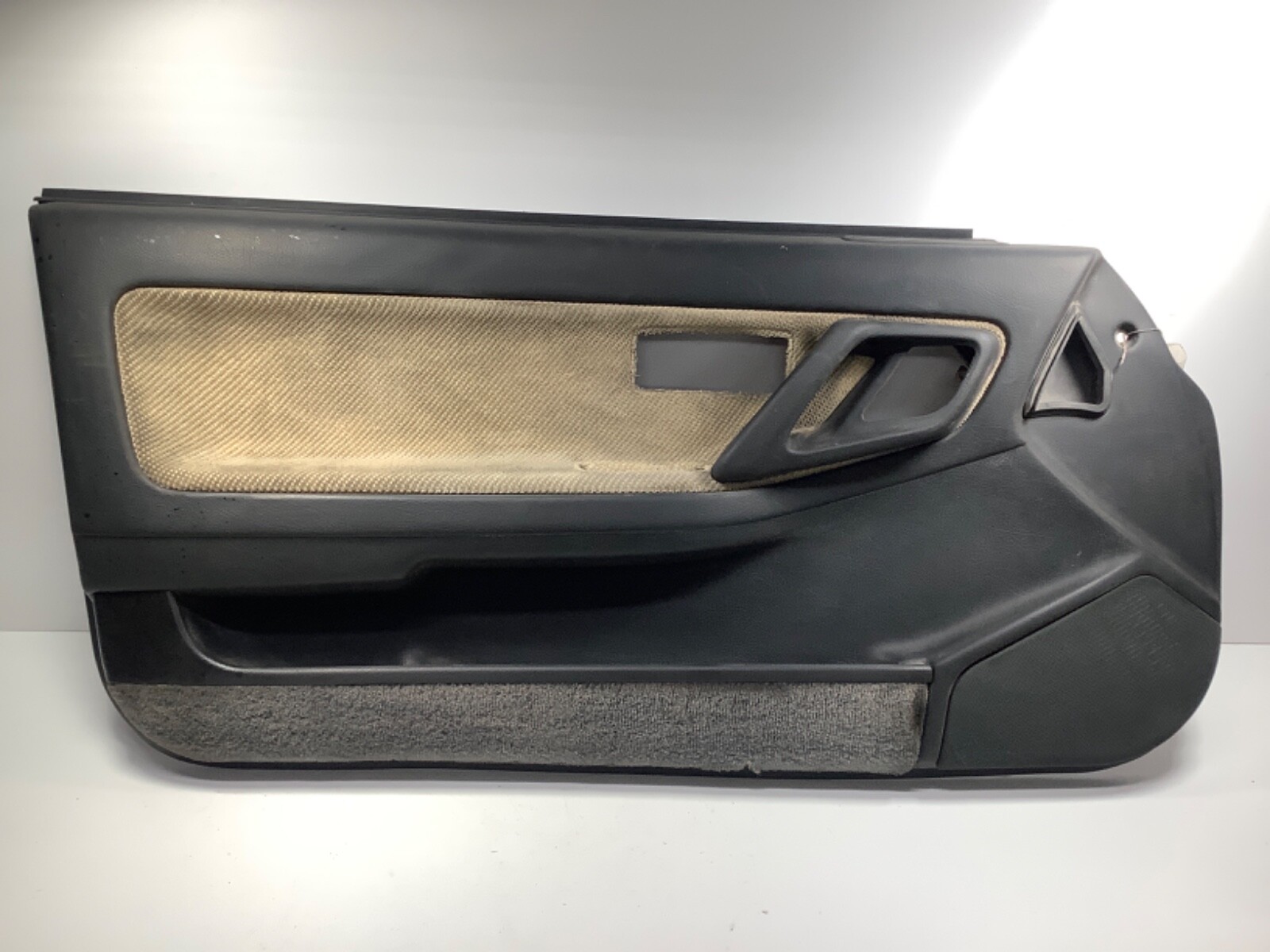 90-93 ACURA INTEGRA 2D LEFT PW Driver Side Door Panel Lining Black OEM ...