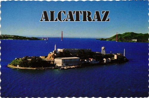 Vintage Postcard 4x6- ALCATRAZ, SAN FRANCISCO, CA. | eBay