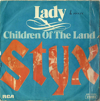 Disco 45 Tours Styx - Lady Children Of The Land | eBay