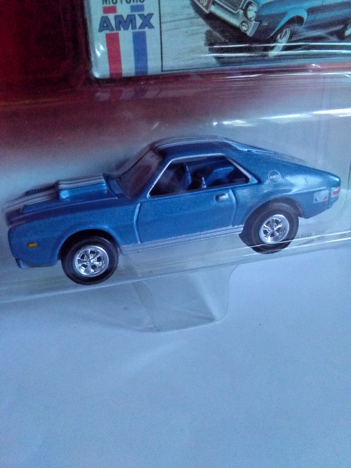 COMBO DUO PAIR JOHNNY LIGHTNING 1:64 DIECAST '70 AMC REBEL MACHINE ...