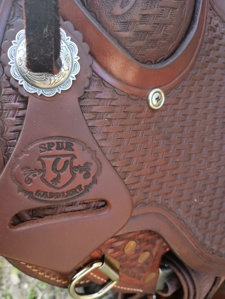 14.5" Spur Saddlery Wade Ranch Roping Saddle (Made in Texas) | eBay