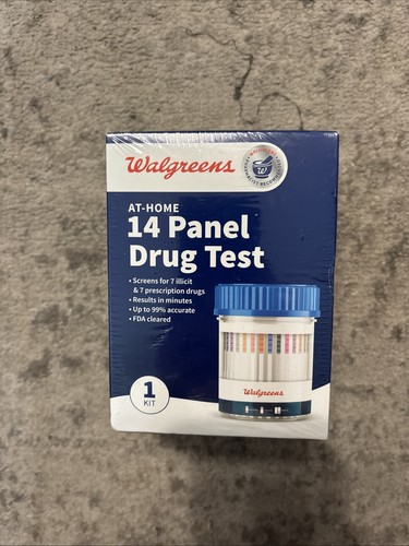 Walgreens At Home 14 Panel Drug Test Brand New Sealed Expiry - 3/31/26 ...