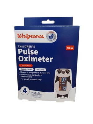 Pulse Oximeter w/ Respi Rate, O2 level, Pulse Rate- Portable Walgreens ...
