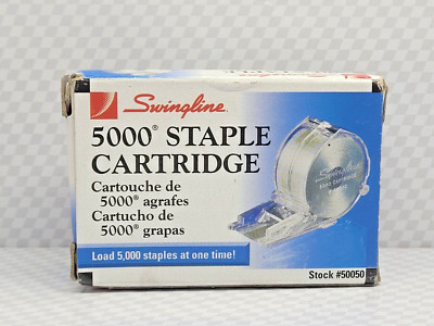 Swingline Staple Cartridge 5000 Replacement Staples Electric Stapler ...