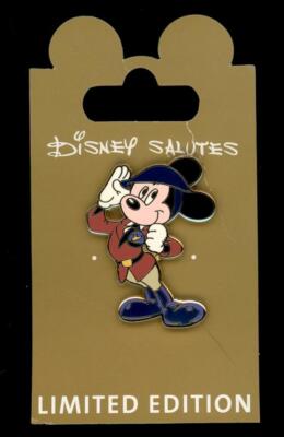 DEC Mickey Saluting LE 300 Disney Pin | eBay