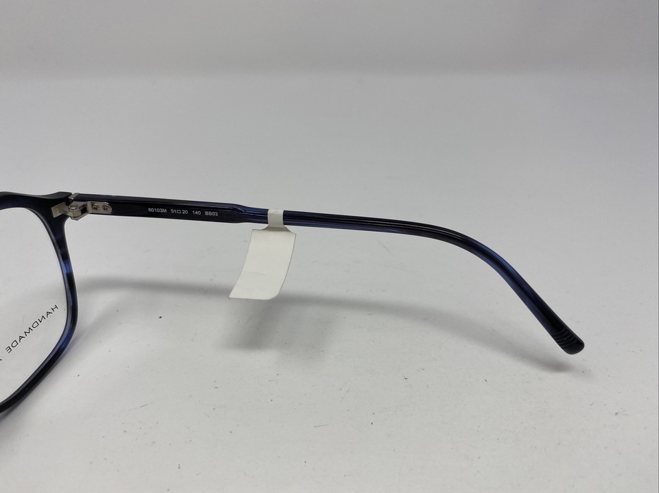 MOREL EYEGLASSES FRAME 60103M BB03 51-20-140 BLUE BLACK FULL RIM R757 ...