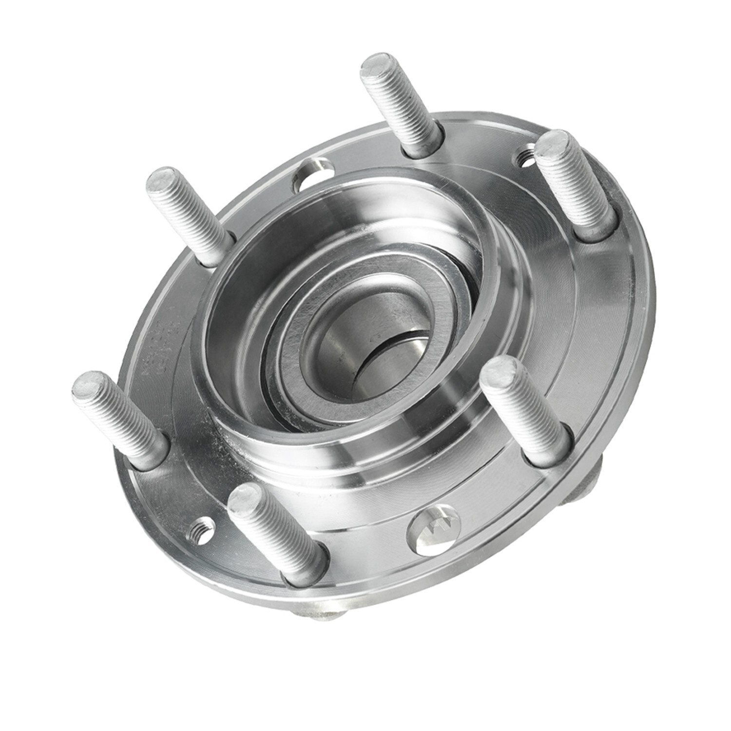 Both (2) Rear Wheel Hub & Bearing Assembly 6 Lug w/ABS for 2006-2015 ...