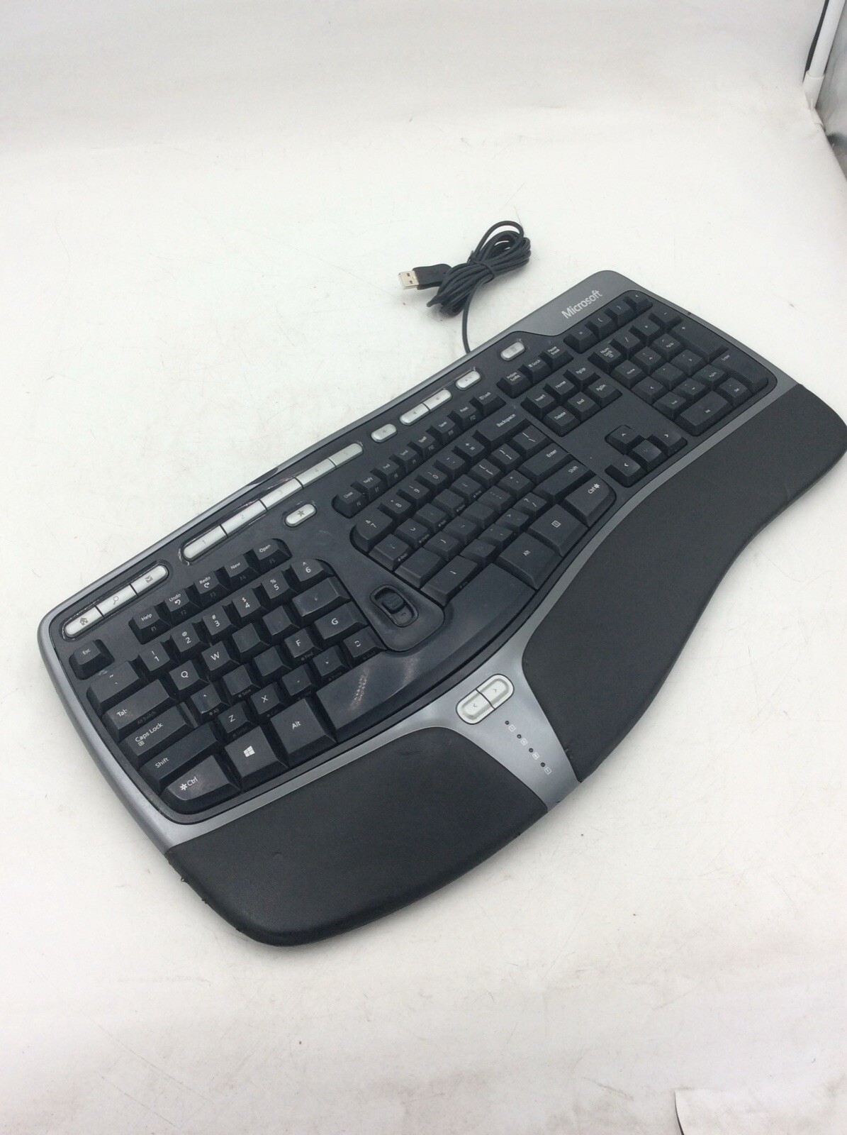 Microsoft KU-0462 Natural Ergonomic USB Keyboard 4000 v1.0 | eBay