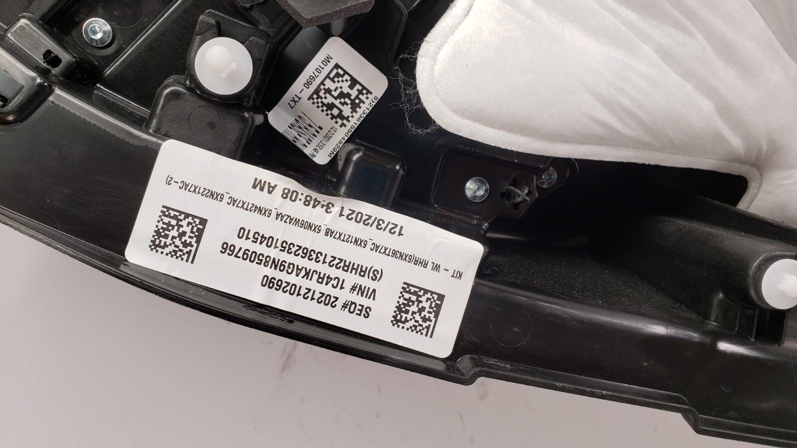 2022 JEEP GRAND CHEROKEE PASSENGER RIGHT REAR DOOR INTERIOR PANEL TRIM ...
