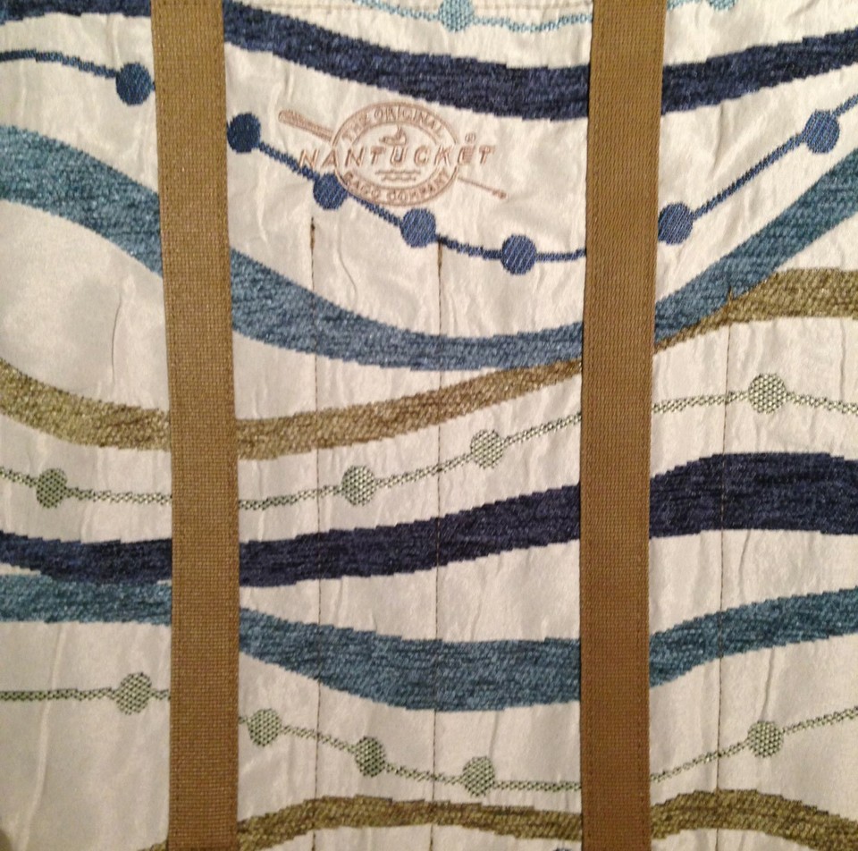 Nantucket Bagg Tapestry Knitting Bag, Tote, Travel, Tools, Art, BOLD ...