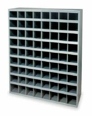 Metal 72 Hole Storage Bin for Bolts, Screws,Nuts Washers Fasteners 12 ...