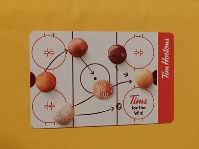 2022 Tim Hortons Tims For The Win Hockey Lines Reloadable Empty Gift ...