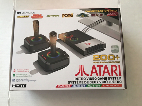 My Arcade Atari GameStation Pro Plug N Play Video Game System | 200 ...