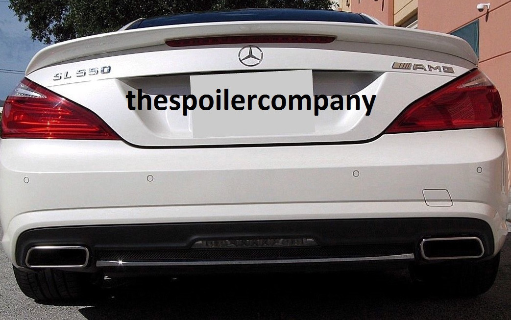 Spoiler For Mercedes Benz SL 2013-2019 Lipmount "Black Edition ...