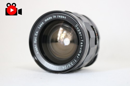 [Near MINT] Asahi Pentax Super Takumar 24mm f3.5 Wide Angle Lens K ...