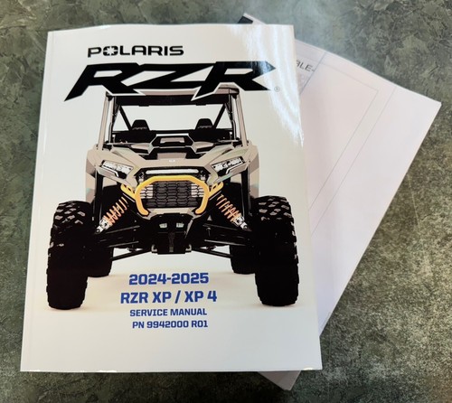 2024-2025 Polaris RZR XP 1000 RZR XP 1000 4 Seat Service Manual OEM ...