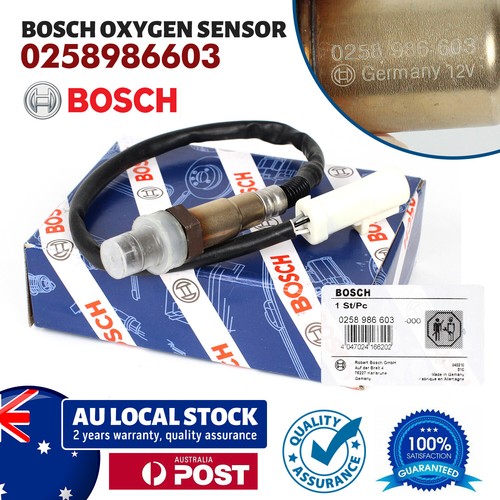 BOSCH OXYGEN SENSOR FORD AU BA BF FALCON SX SY TERRITORY 0258986603 AU ...