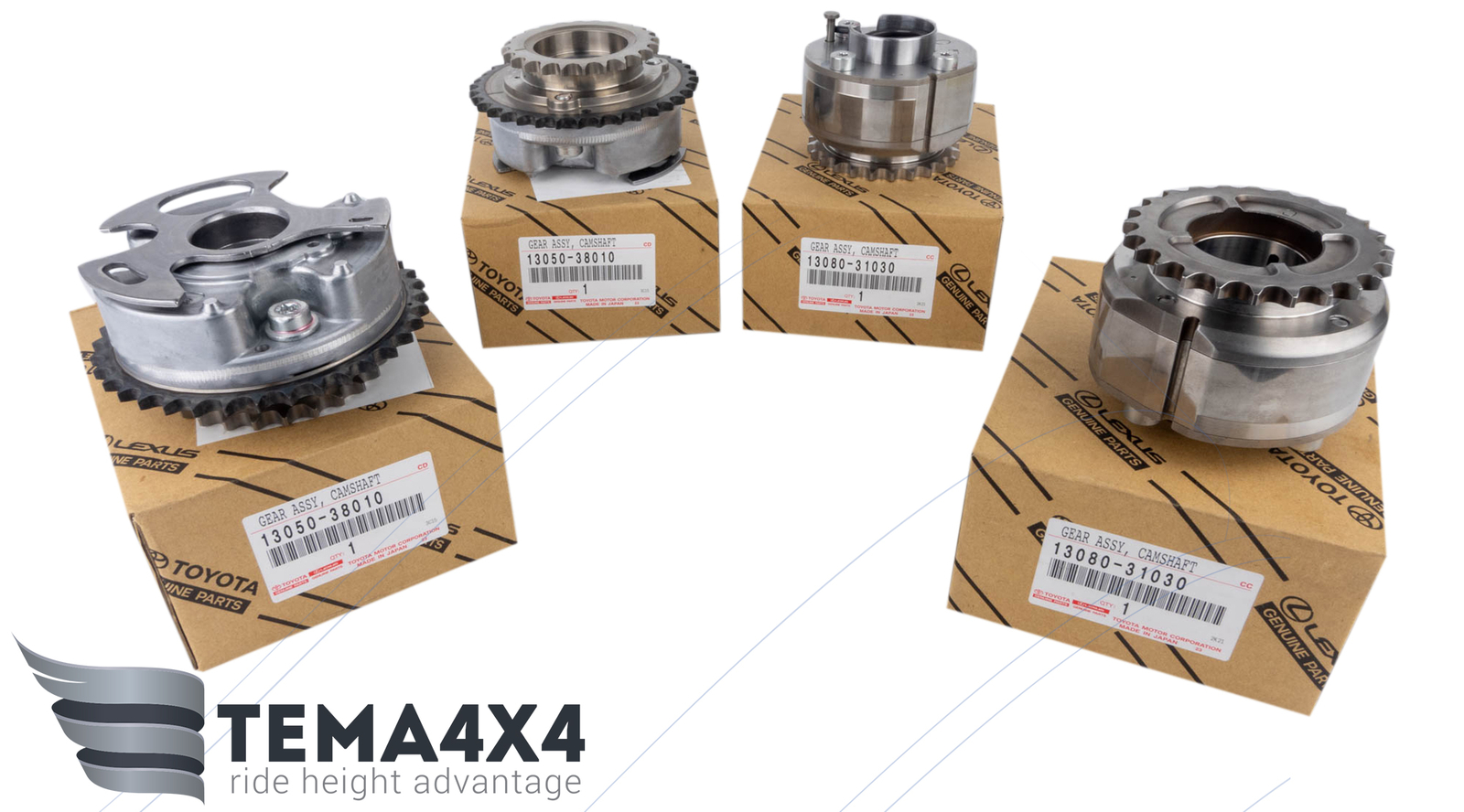 OEM GENUINE CAMSHAFT TIMING SET for Toyota Lexus 1308031030 1305038010 ...
