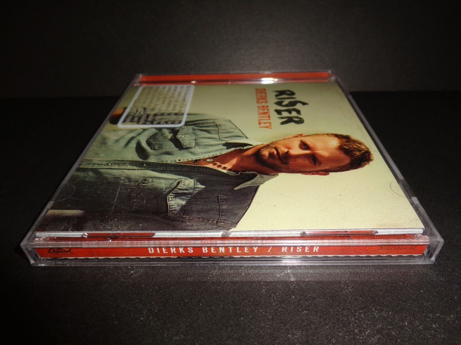 RISER by DIERKS BENTLEY-Rare Collectible PROMOTIONAL CD with Lyrics-12 ...