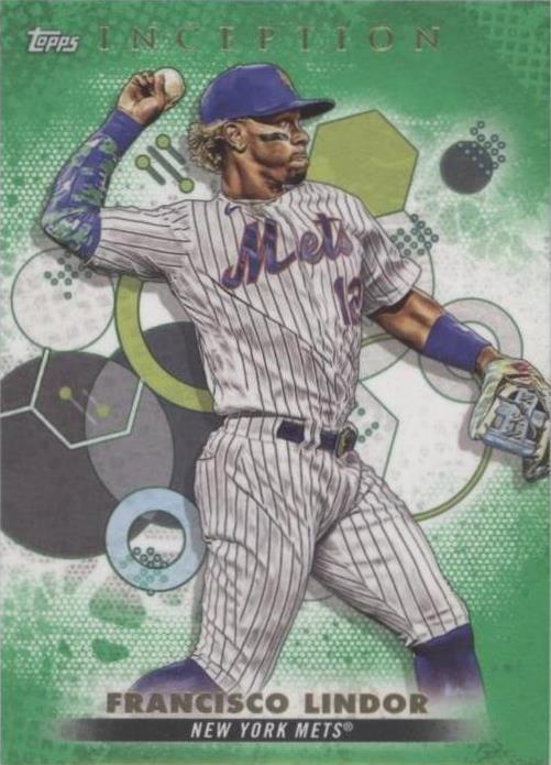 2022 Topps Inception - Francisco Lindor #36 Green for sale online | eBay