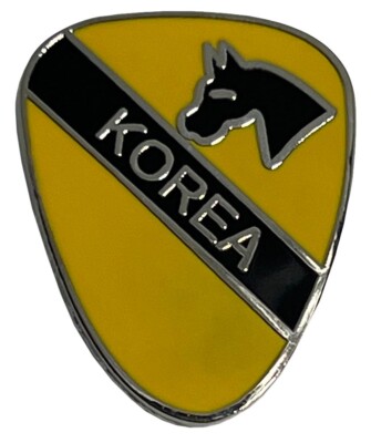 Pack of 24 1st Cavalry Division Korea Motorcycle Hat Cap Lapel Pin M ...