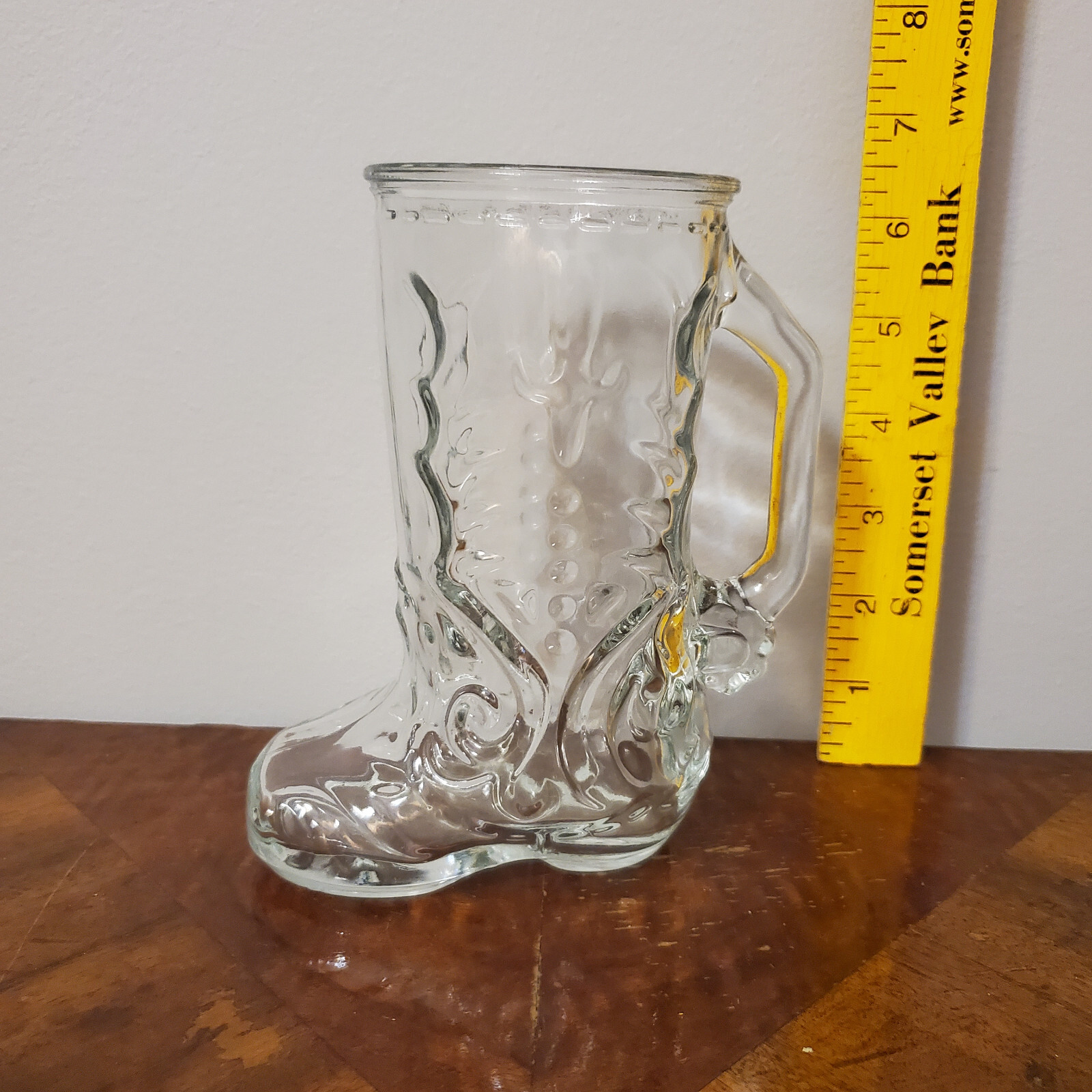 Vintage Glass Cowboy Boot Mug | eBay