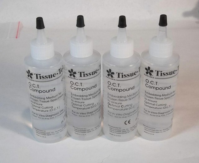 Lot-4 Tissue-Tek O.C.T. Embedding Compound 4 oz OCT # 4583 | eBay