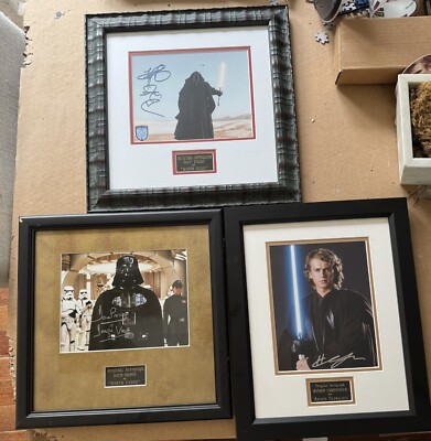 Star Wars Autographed Photo Set (3 Signed Frames) | eBay