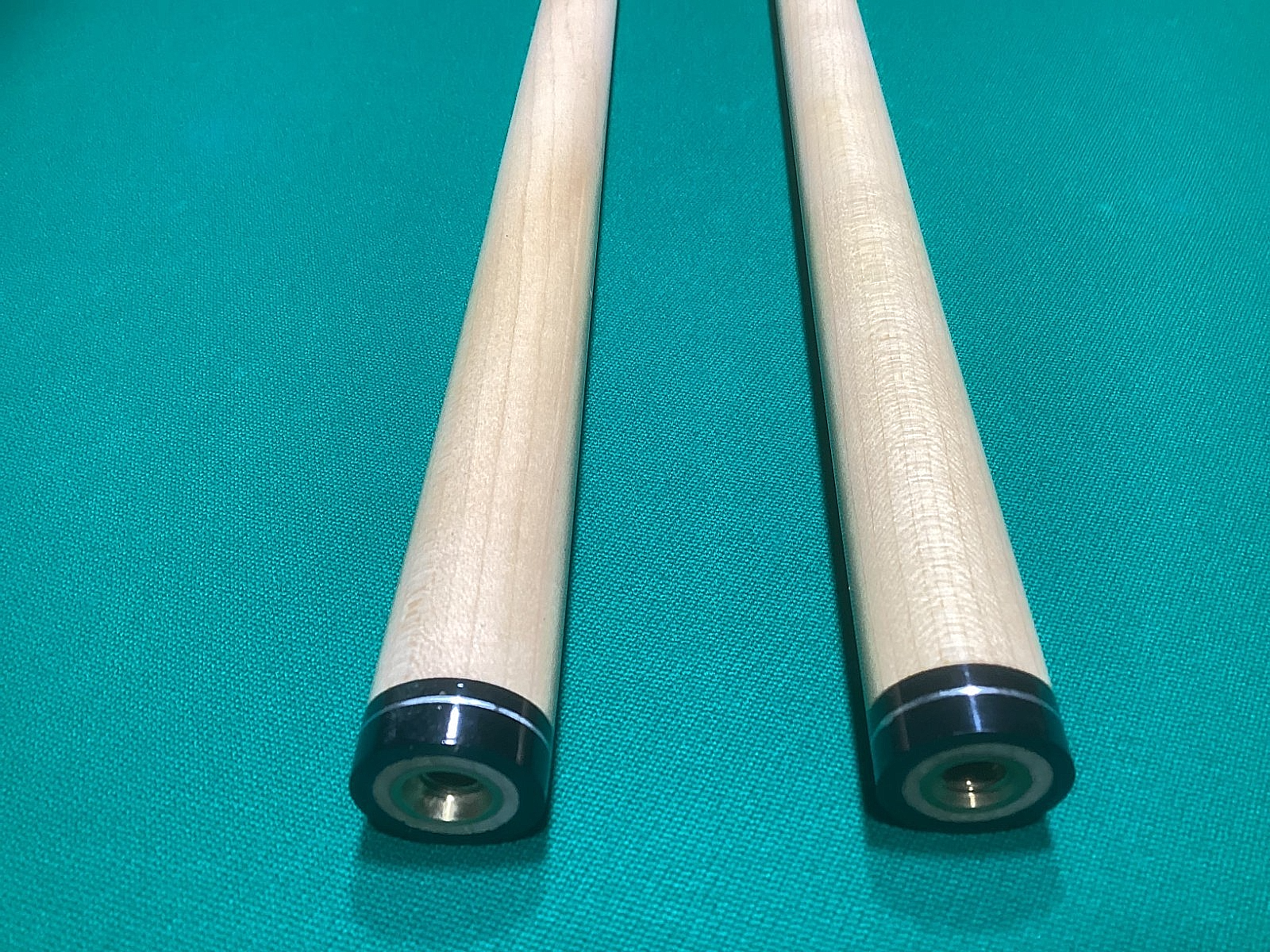 (2) ASKA POOL CUE SHAFT 5/16 X 18 FLAT FACE | eBay