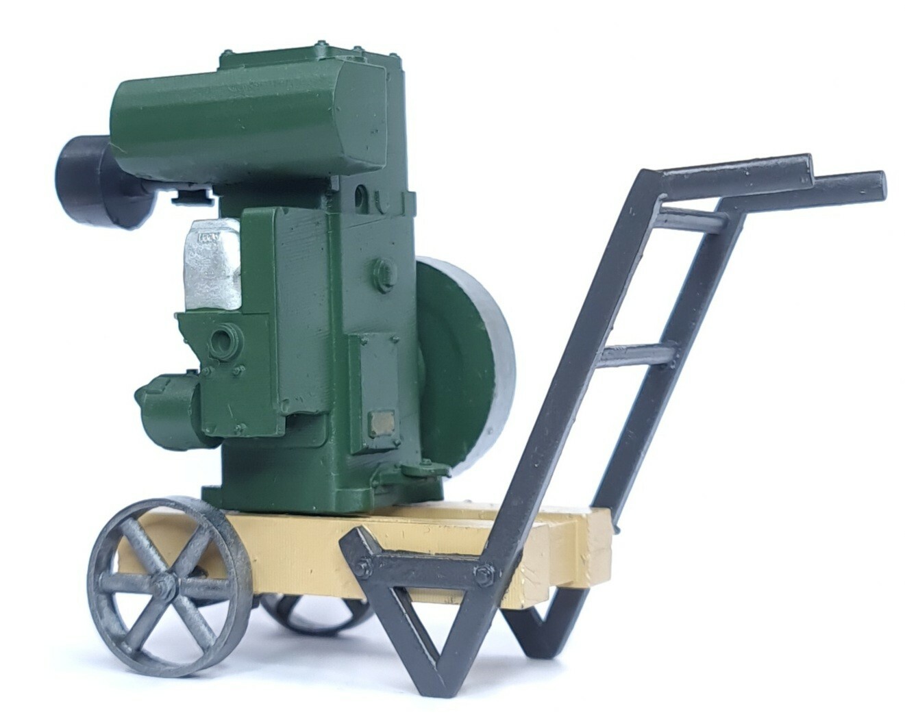 1/10 Scale Stationary Engine Lister D Model with Barrow 12K 3D Printed ...