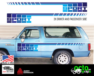 fit dodge ramcharger 2nd generation decal sticker parts seats for sale ...