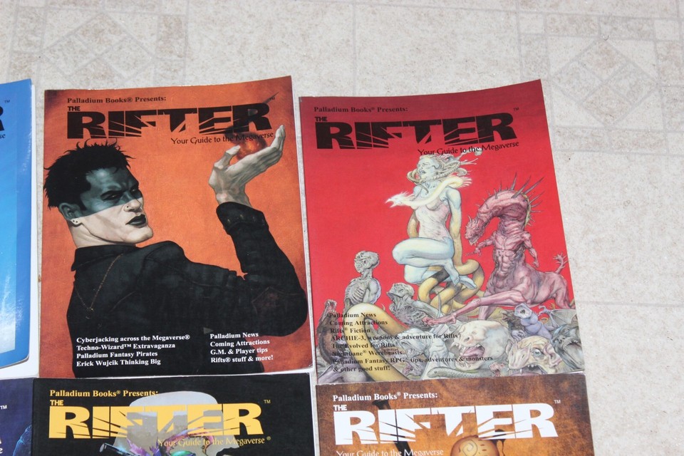 Lot of 15 The Rifter Palladium Books Your Guide to the Megaverse RPG | eBay
