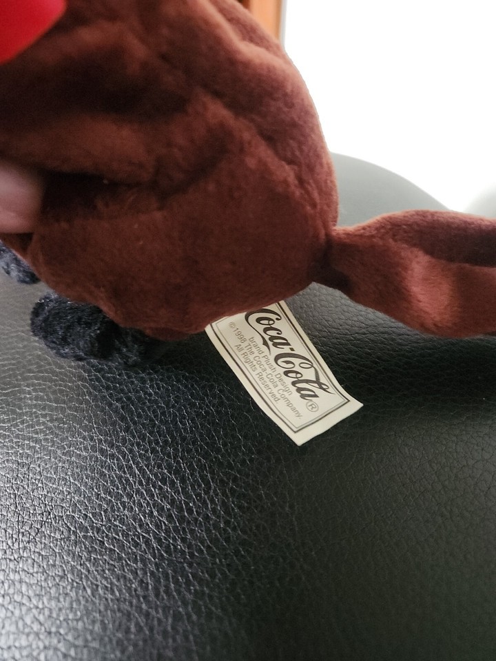 Coca-Cola I999 Germany FANNIE The Fox Plush Stuffed Animal Beanie NWT ...