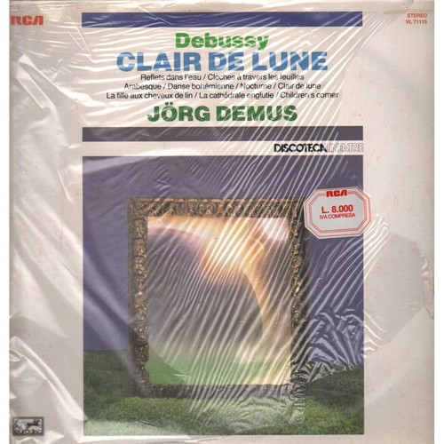 Debussy, Demus LP Vinyl Clair De Lune / RCA - VL71115 Sealed | eBay