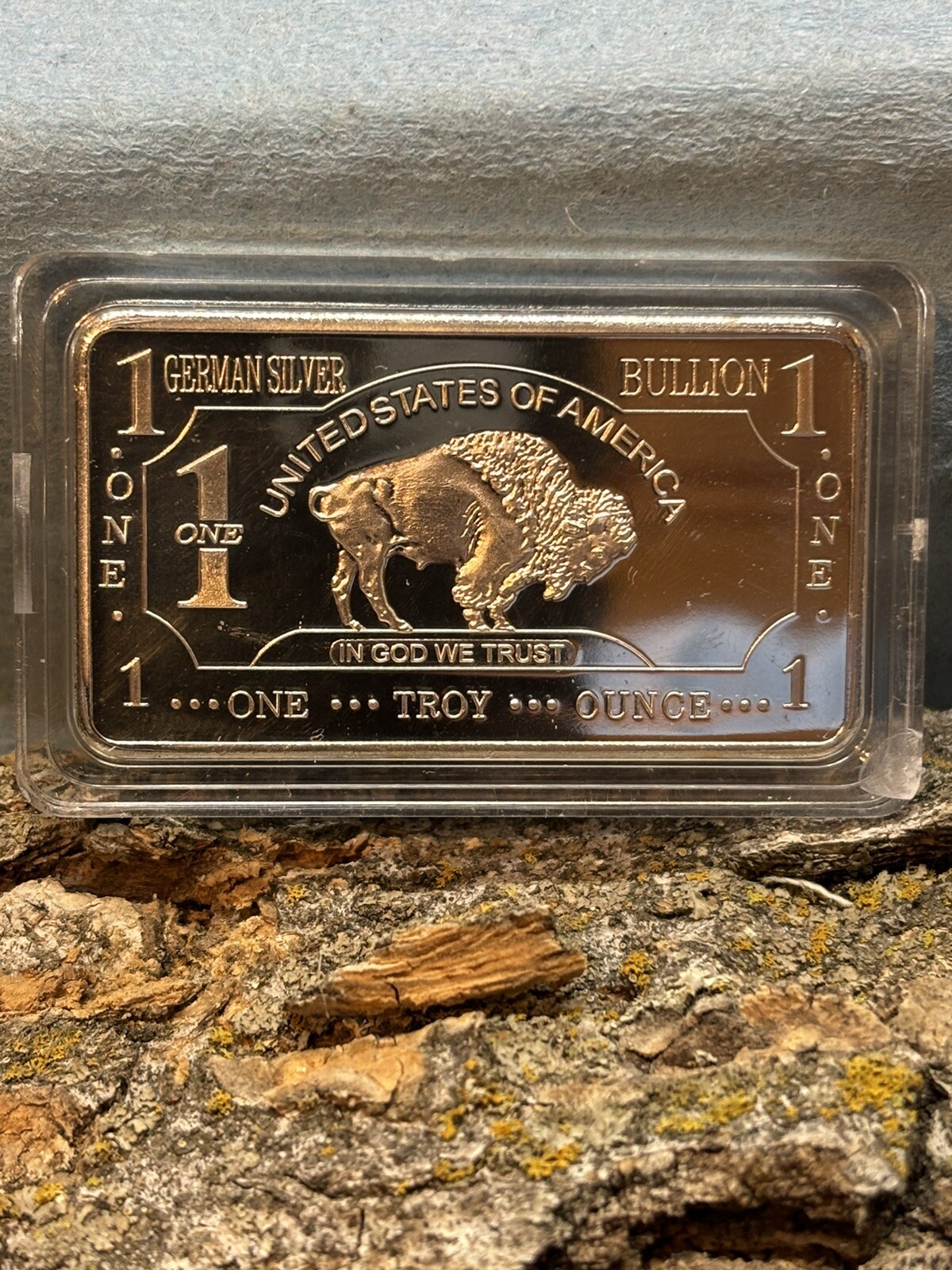 (1) 1oz. Buffalo Design German Silver Bar | eBay